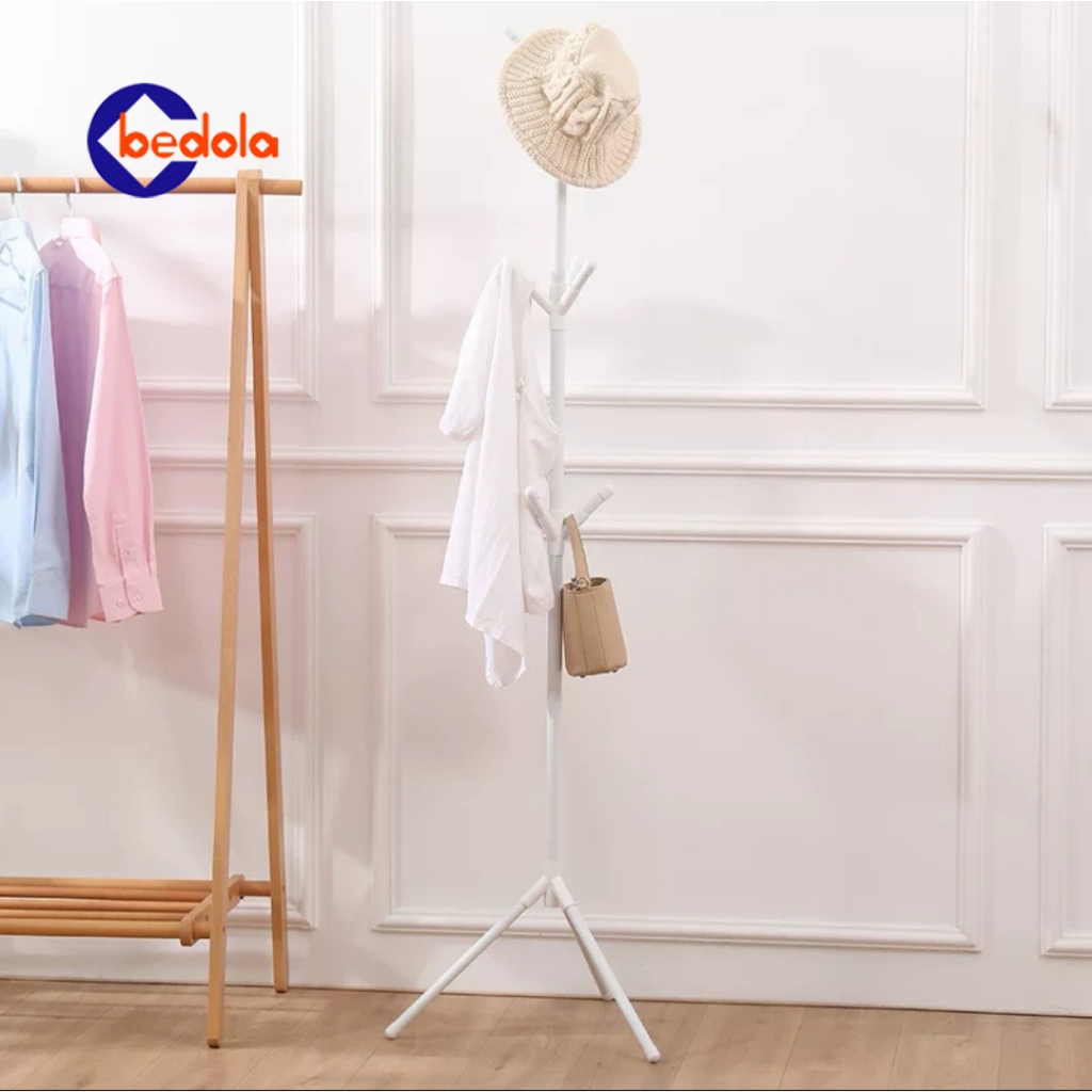 Jual Stand hanger berdiri gantungan baju rak hanger tas hanger topi ...