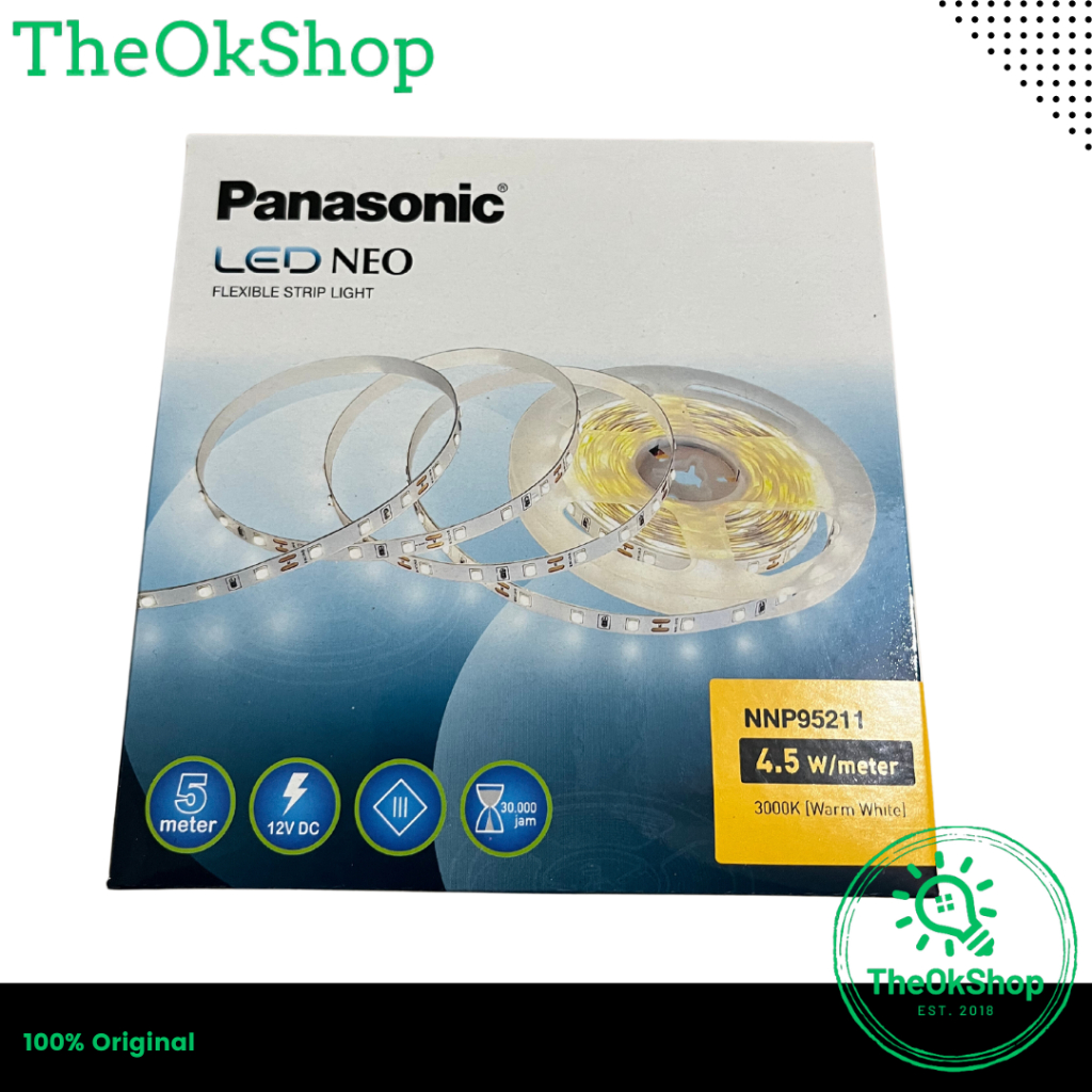Jual Panasonic LED Strip Light Neo Flexible 4.5w, Ledstrip 4,5w 4.5 Watt | Shopee Indonesia