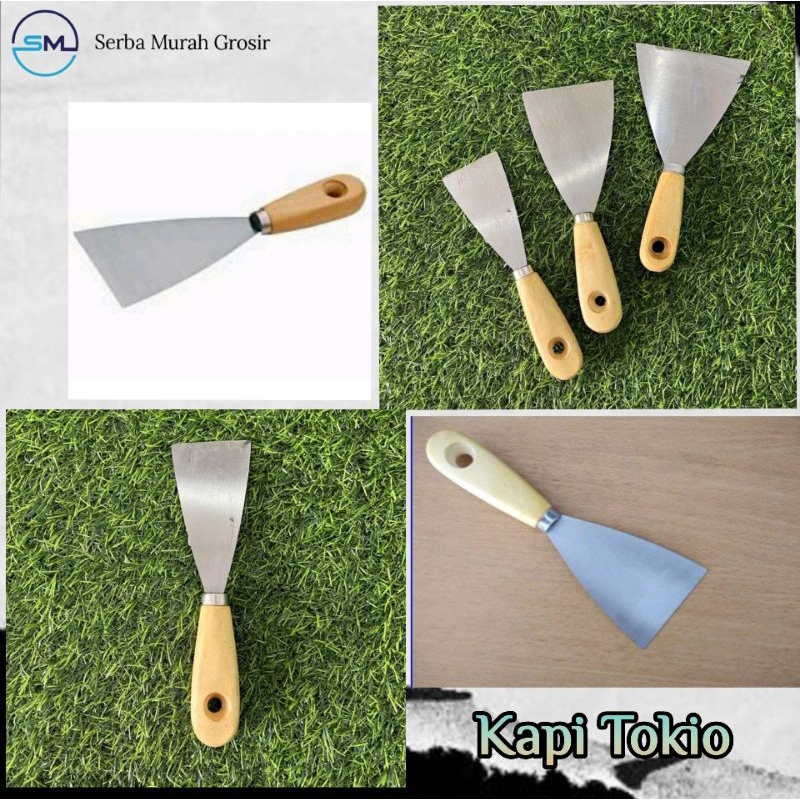 Jual Skrap Besi Gagang kayu/Scrap Besi/Pisau Dempul Plamir/Kape Besi ...