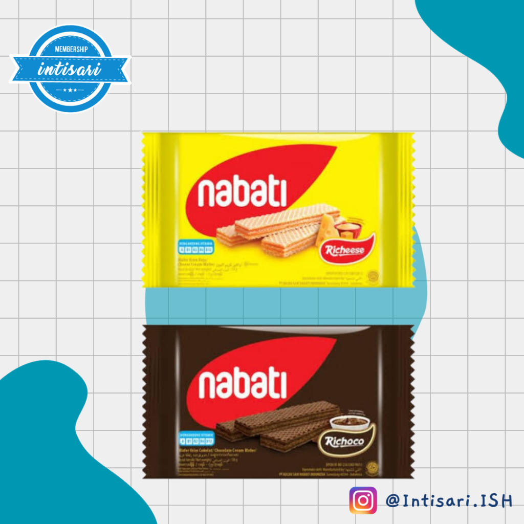 Jual Nabati Wafer 1 Dus Coklat/Keju/Goguma/Strawberry Cheesecake 37g isi 60 Pcs Harga Ecer 2000 ...