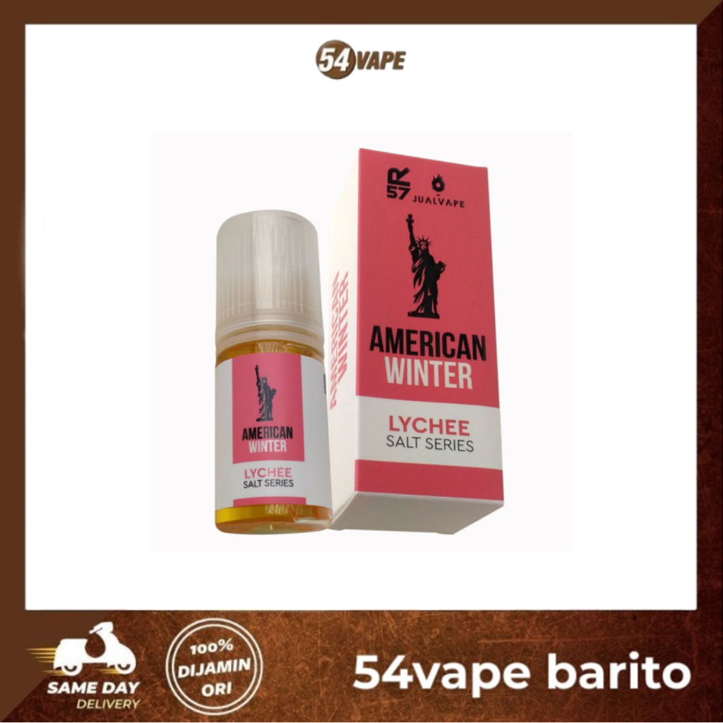 Jual American Winter Lychee Salt Nic 30ml / 30mg | Shopee Indonesia