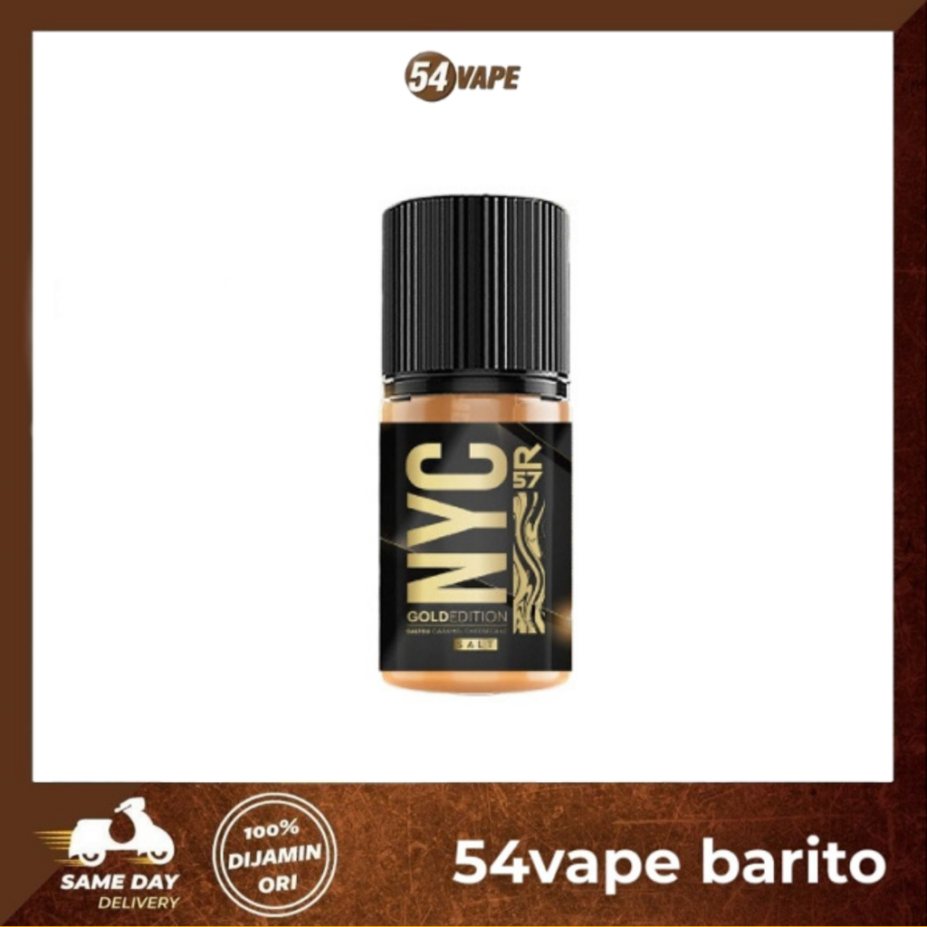 Jual Hero57 NYC Gold Series Salted Caramel Cheesecake Salt Nic 30ml ...