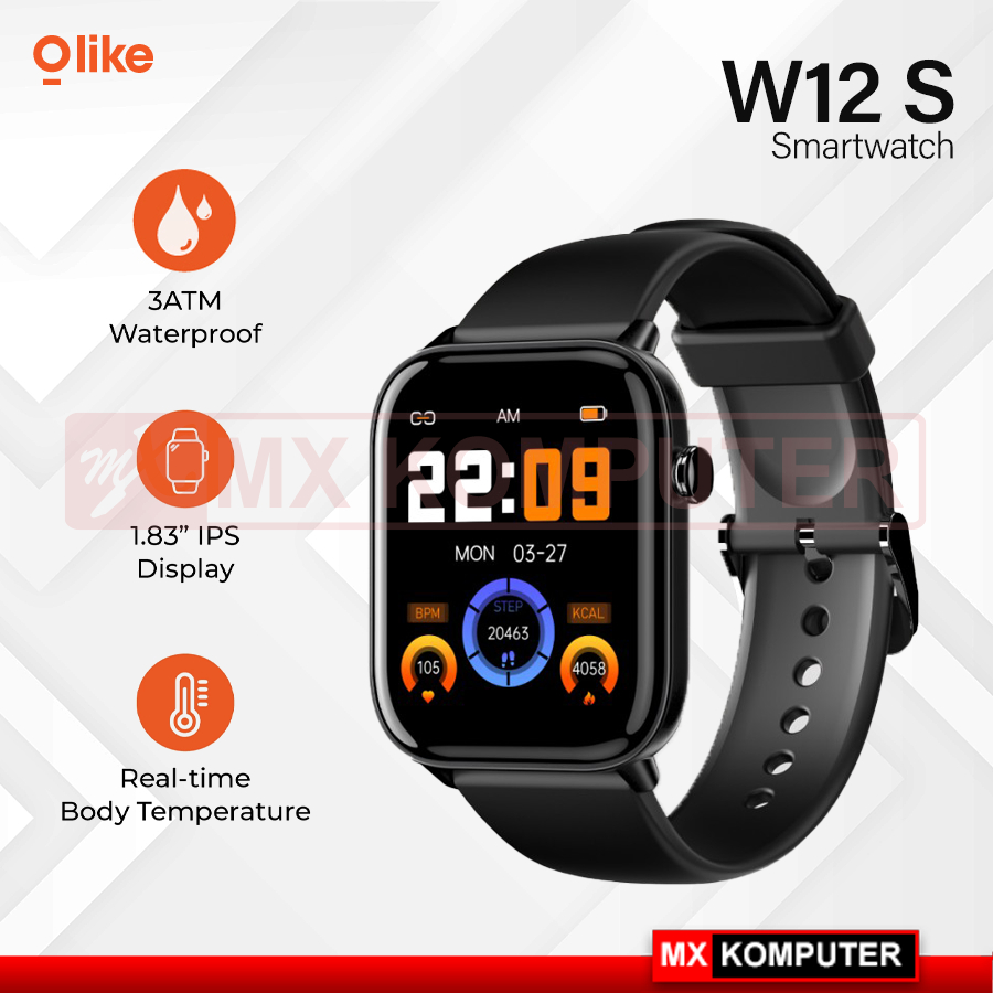 Jual OLIKE SMARTWATCH GPS TOUCH SCREEN 1.83" WATERPROOF FITNES TRACKER ...