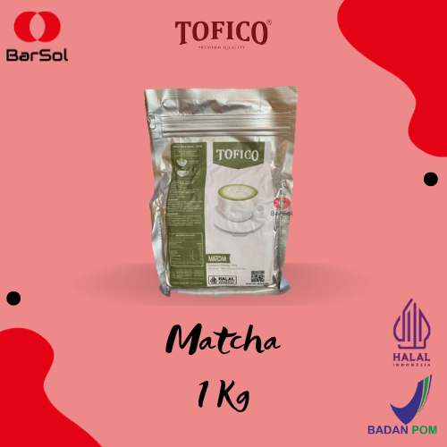 Jual Tofico Powder Matcha 1 Kg - Barsol Indonesia | Shopee Indonesia