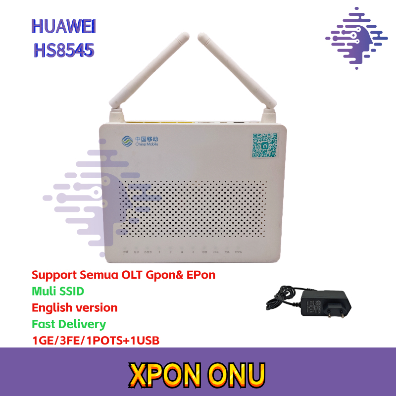 Jual MODEM XPON HUAWEI 8545M XPON EPON GPON ONU 1GE 3FE bekas SUPPORT ALL OLT | Shopee Indonesia
