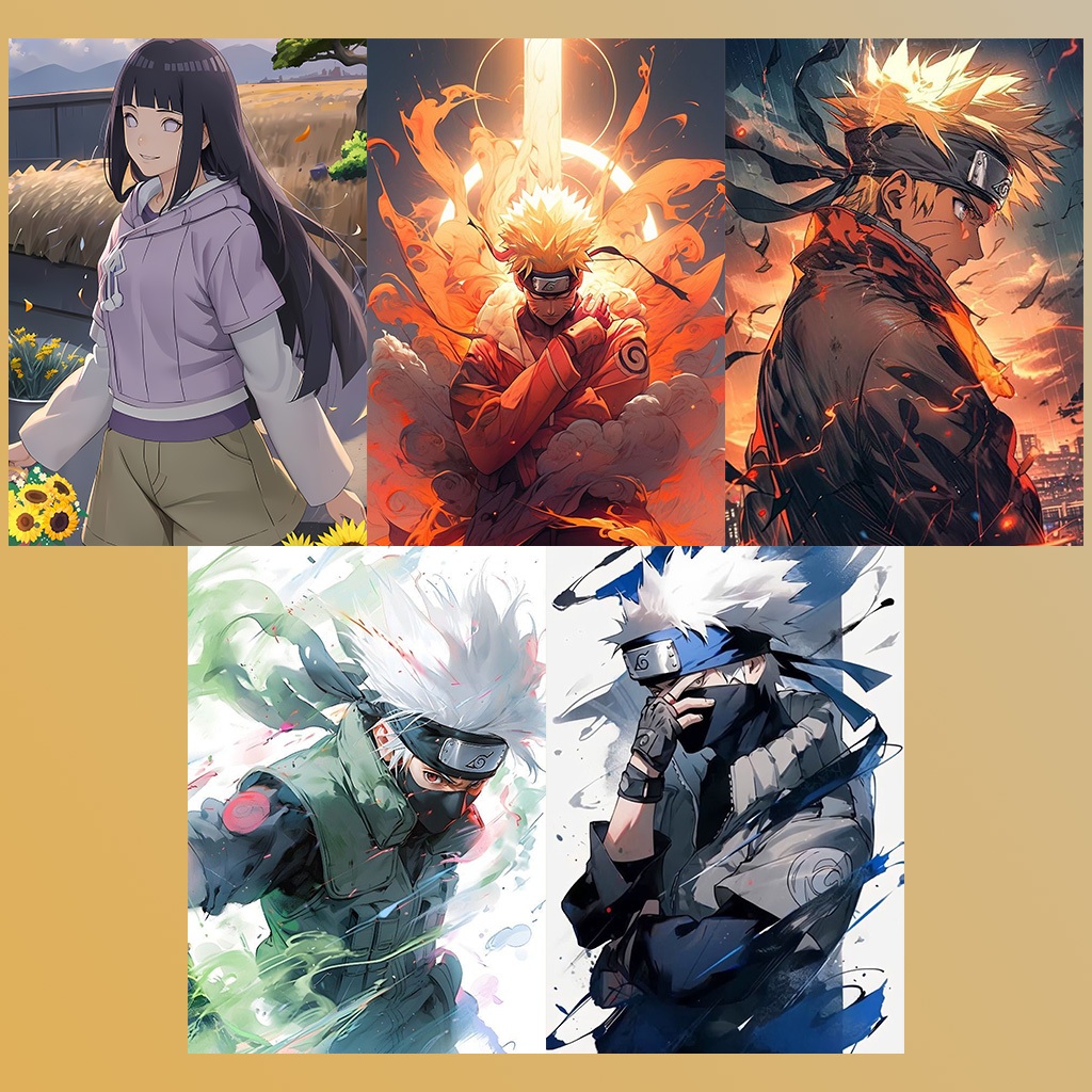 Jual POSTER NARUTO ISI 45pcs | DELUSIONWALL | POSTER DINDING NARUTO ...