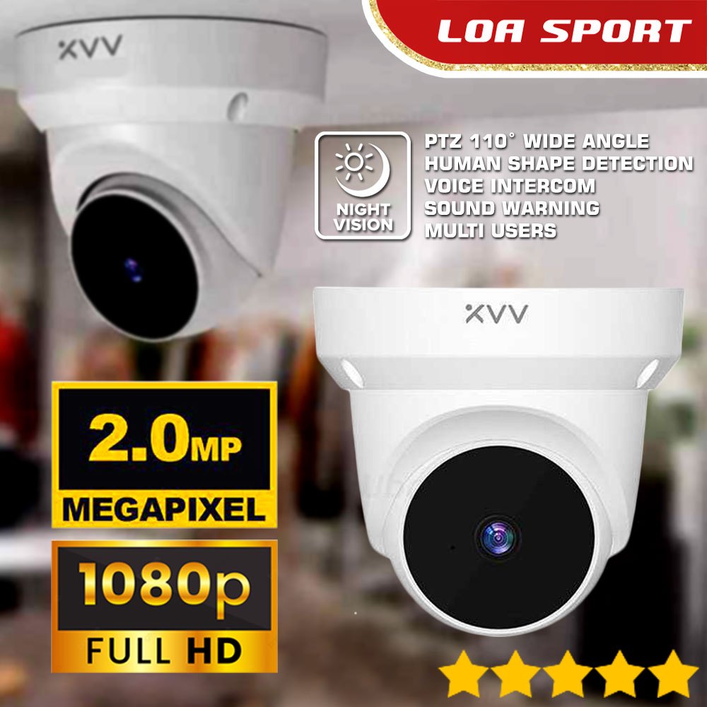 Jual Kamera CCTV WiFi Plafon Dinding Security IP Camera PTZ 355 Full ...