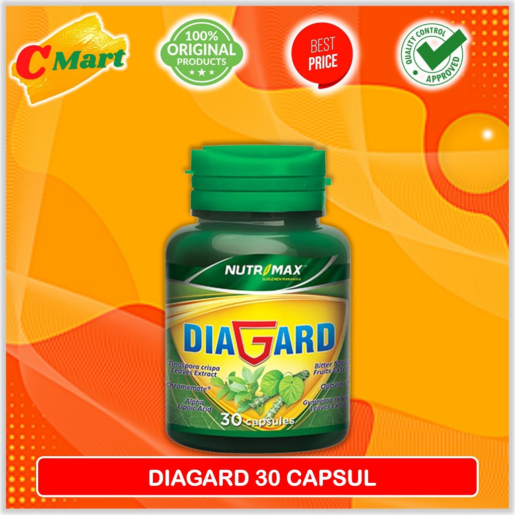 Jual Nutrimax Diagard Isi 30 Tablet - Suplemen Makanan - Vitamin Gula ...