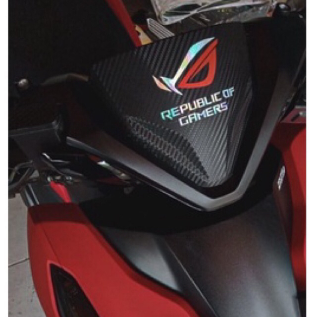 Jual Cutting Sticker Asus Republik Of Gamers ROG / Sticker motor ...