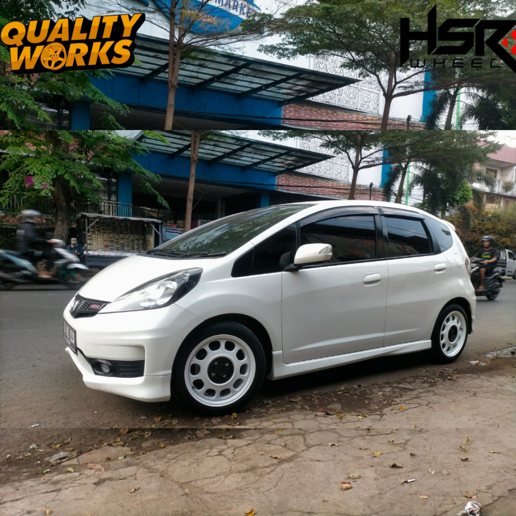 Jual Velg mobil classik oem ring 16 pelek HSR KLGe R16 Lebar 7 lubang 4 pcd 100 warna putih ...