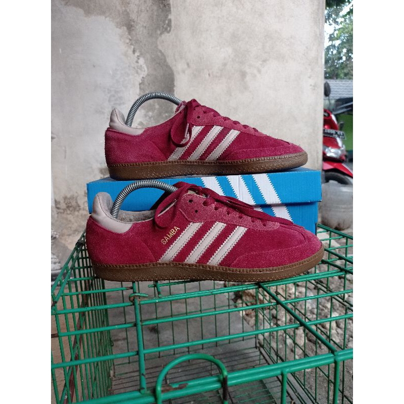 Jual Adidas Samba Red | Shopee Indonesia