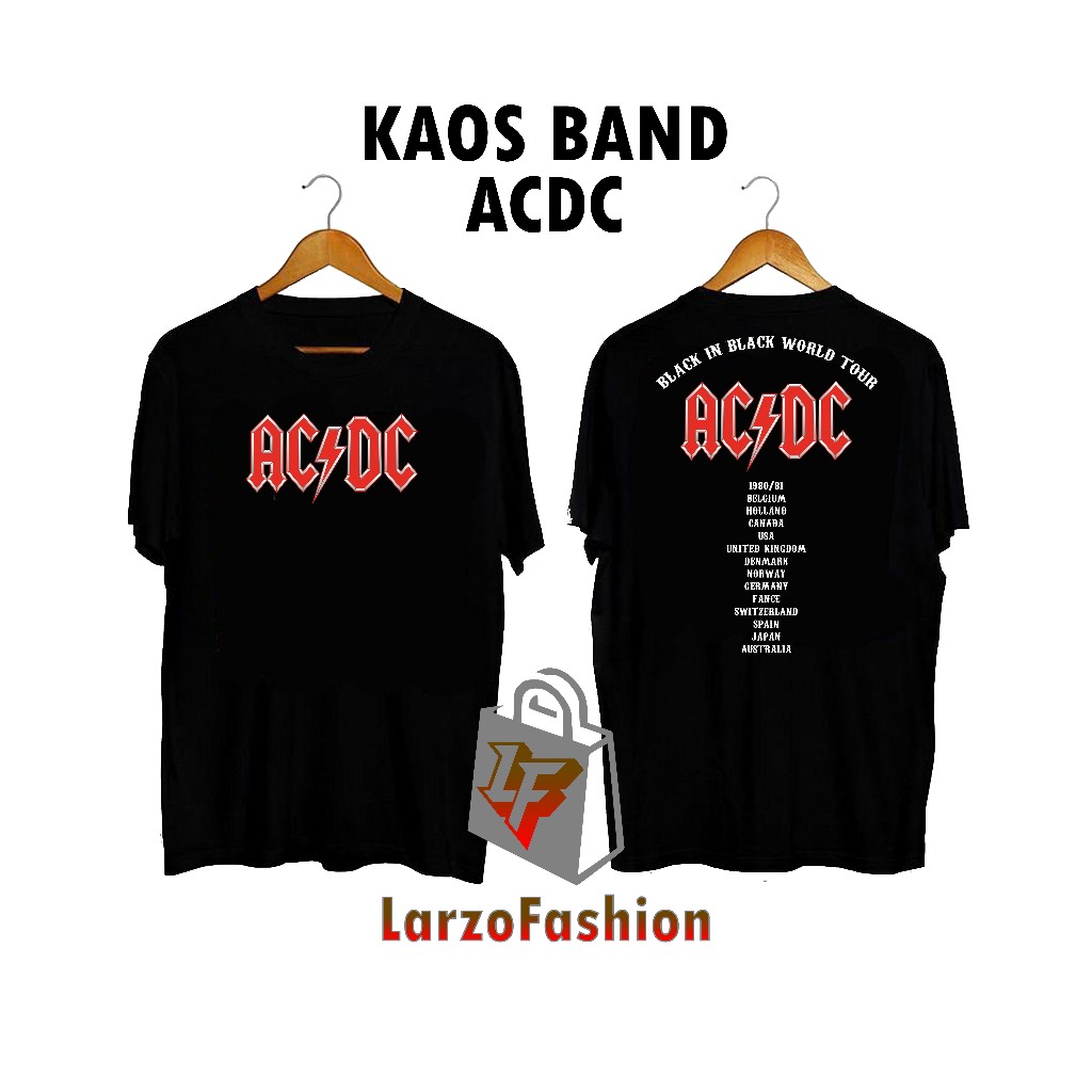 Jual Larzoidlarzo - KAOS PRIA BAND ACDC HIGHWAY TO HELL - KAOS PRIA ...