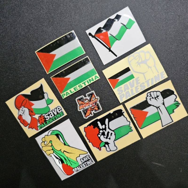 Jual Sticker BENDERA PALESTINA Stiker SAVE PALESTINE cutting | Shopee ...
