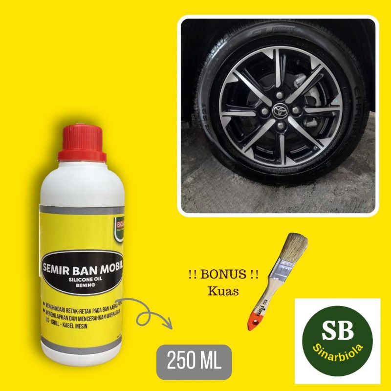 Jual Semir Ban Mobil Silicone Oil Bening 250 ml | Shopee Indonesia