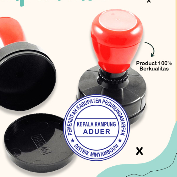 Jual Cetak Stempel bulat 3,5 cm Stempel custom untuk stempel perusahaan stempel logo nama ...