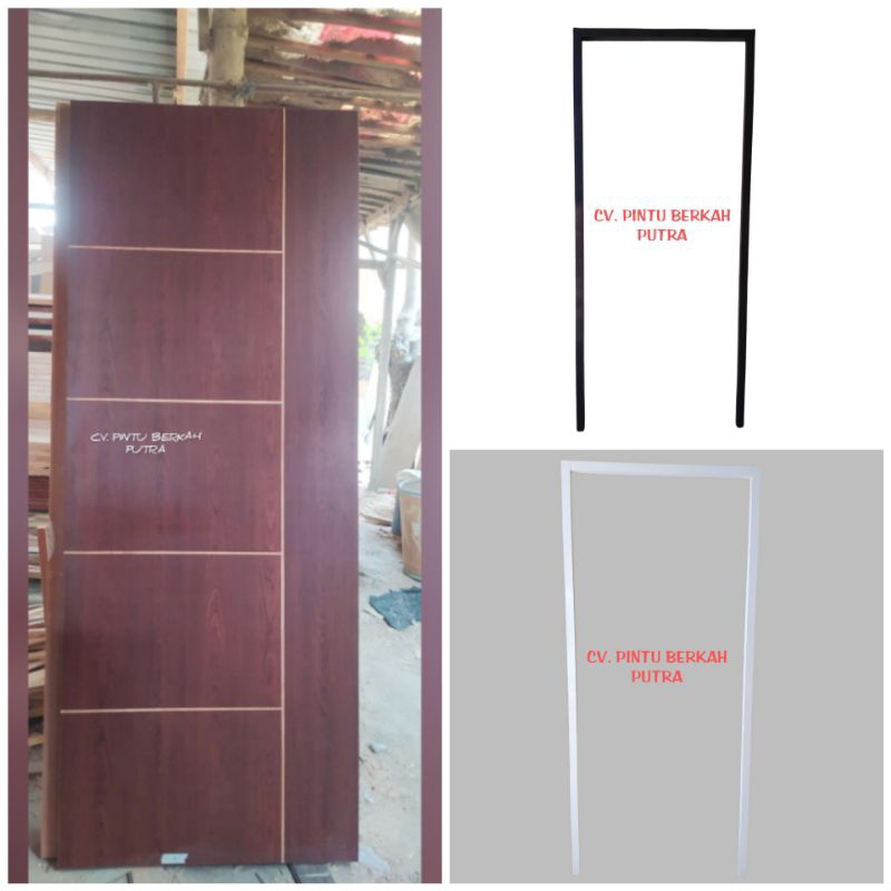 Jual PINTU MINIMALIS HPL+KUSEN | Shopee Indonesia