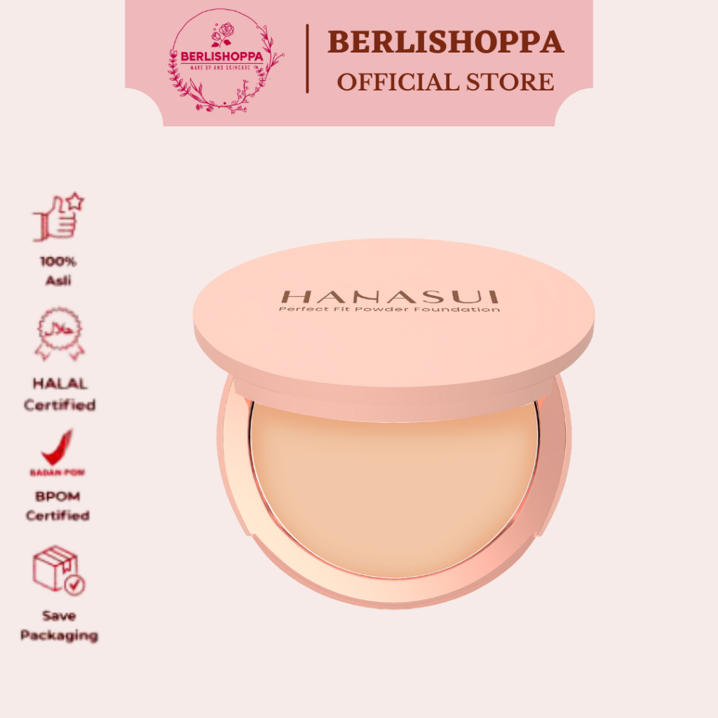 Jual HANASUI Perfect Fit Powder Foundation 12,5gr | Bedak Padat ...