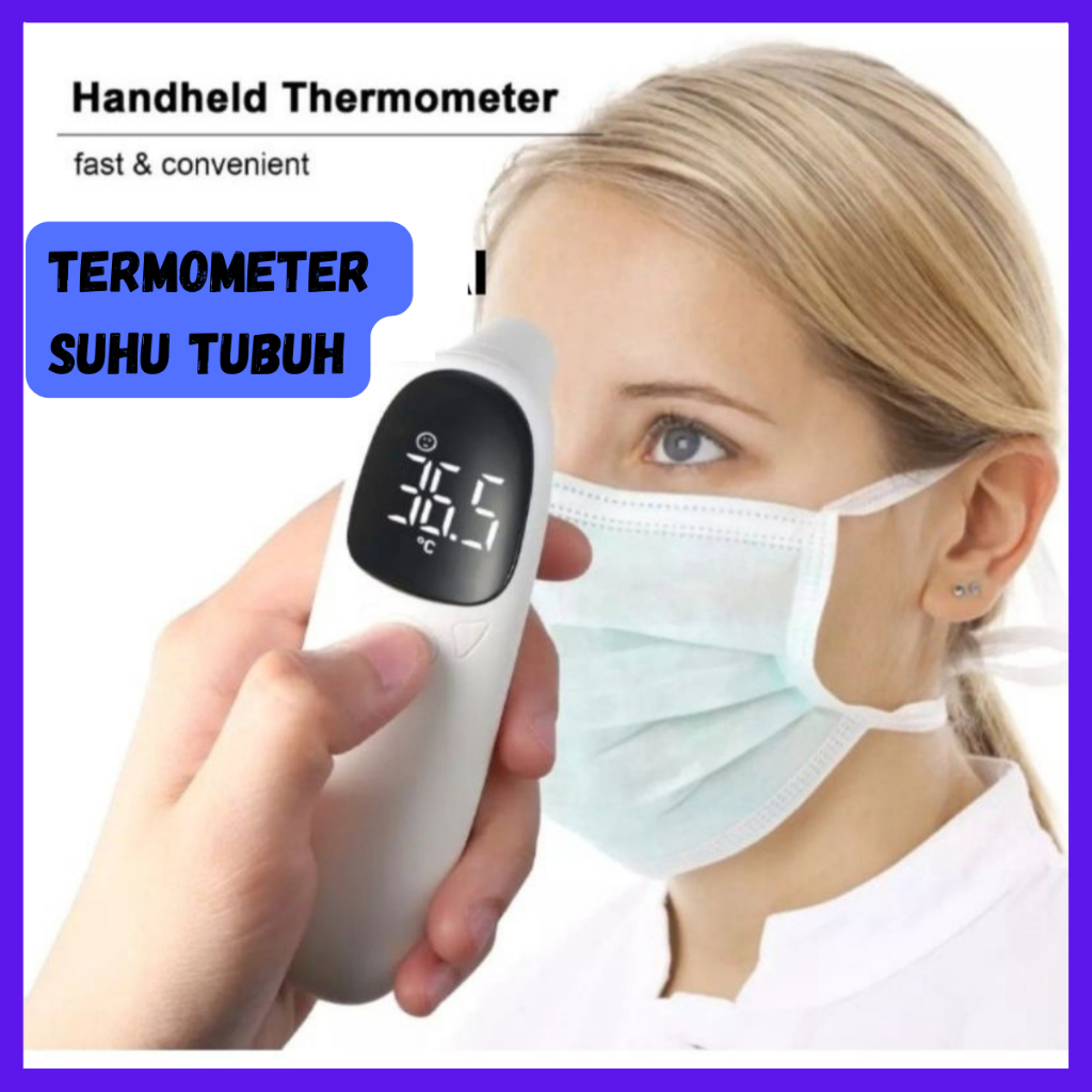 Jual Termometer Infrared Non Contact Digital Suhu Badan Tubuh ...