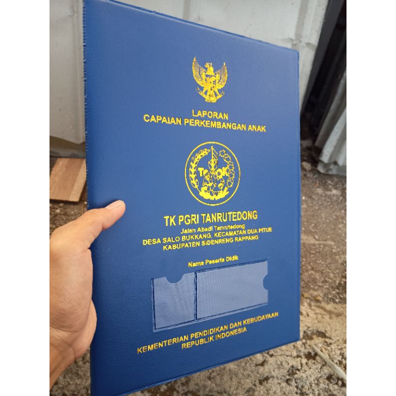 Jual (Min. 20pcs) Sampul Map Raport TK / PAUD / RA | Shopee Indonesia