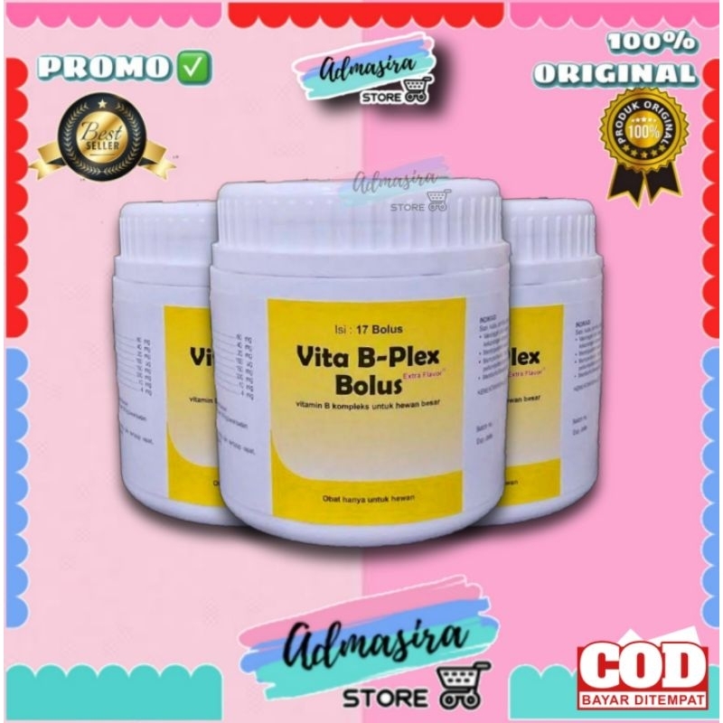 Jual VITA B PLEX BOLUS Vita B-Plex Bolus Vita Bplex Bolus Medion ...