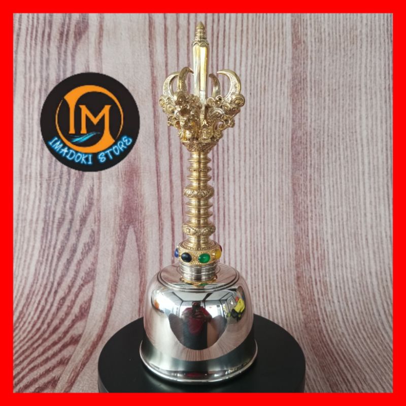 Jual GENTA BALI PREMIUM DIAMETER 7 CM / GENTA BAJRA / KLENENG | Shopee ...