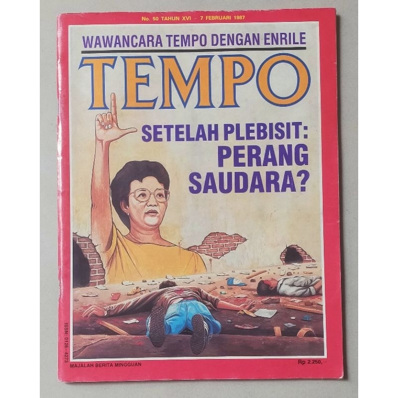 Jual Majalah Tempo 7 Februari 1987 - Selingan : Memburu Pembunuh ...