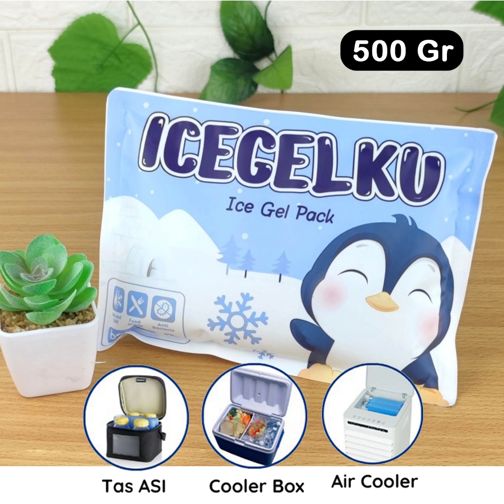 Jual Ice gel 500 gram besar gel pendingin asi penghangat minuman ice ...