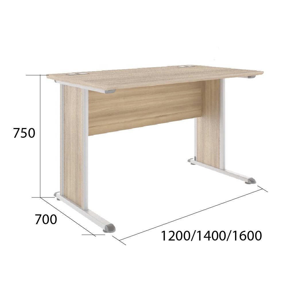 Jual HighPoint Six Series Meja Kerja 120cm / 140cm / 160cm - Meja ...