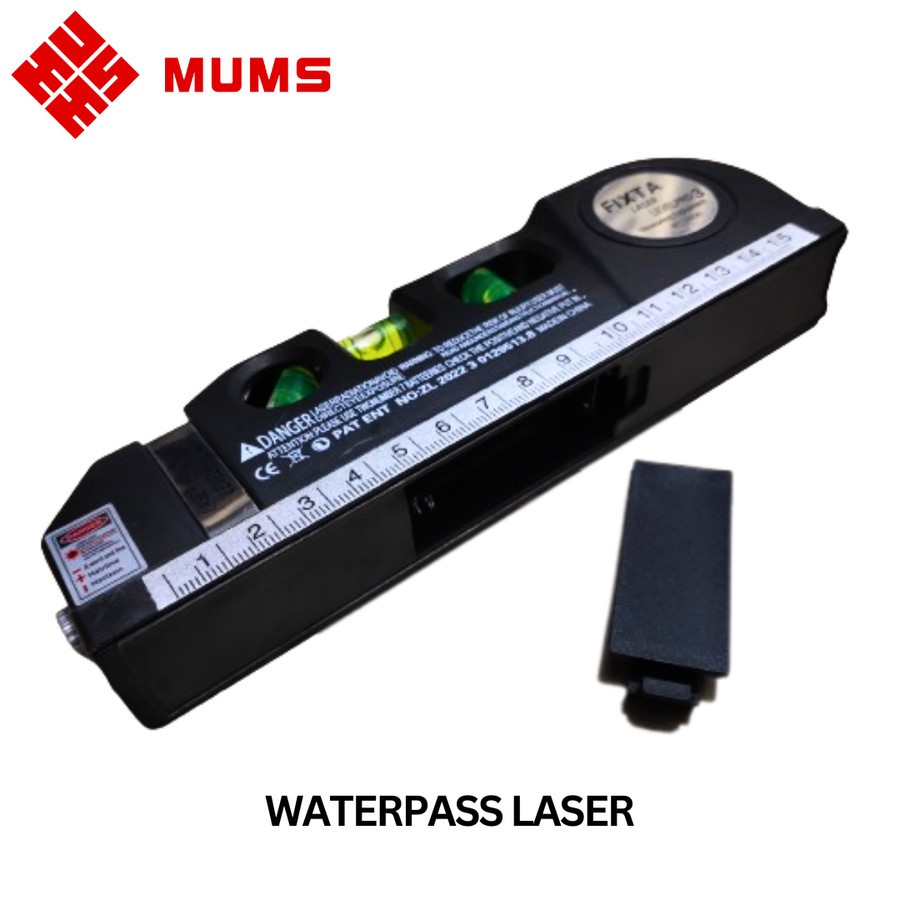 Jual CTR Waterpass Laser Waterpas Fixta Level Pro 3 Water Pass + Meteran 250cm | Shopee Indonesia