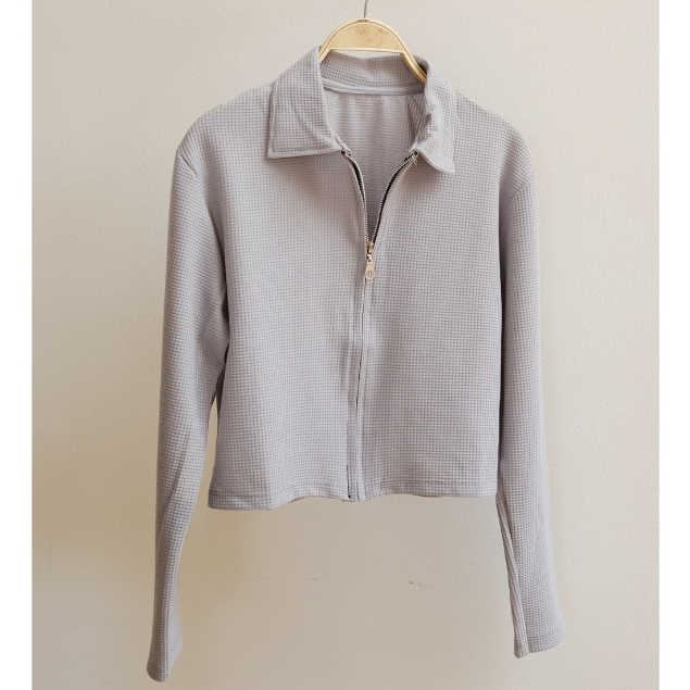 Jual Caerys - Gwen Zipper Top - Atasan Wanita Kekinian | Shopee Indonesia