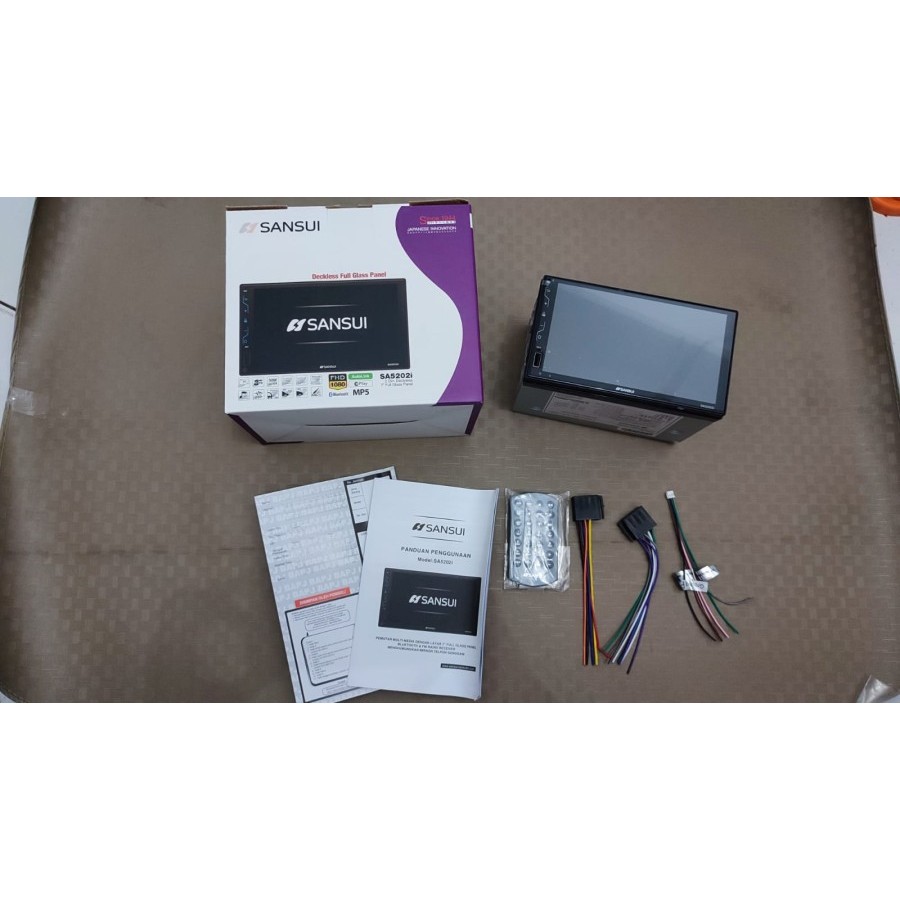 Jual Double Din Head Unit SANSUI SA5202i SA5201i Deckless 7 inch ...