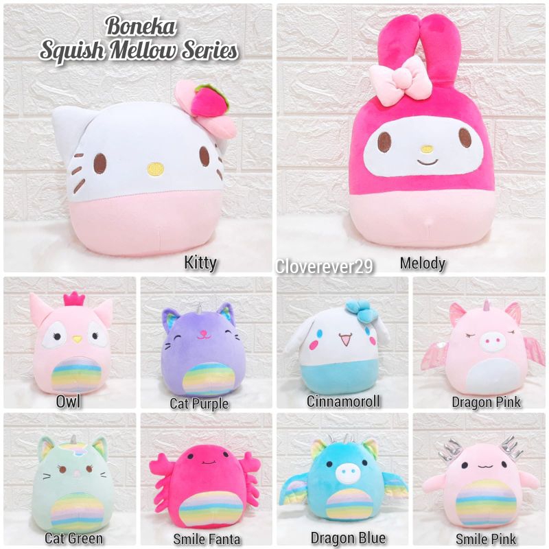 Jual Boneka Terbaru Viral Squish Mellow Series | Shopee Indonesia