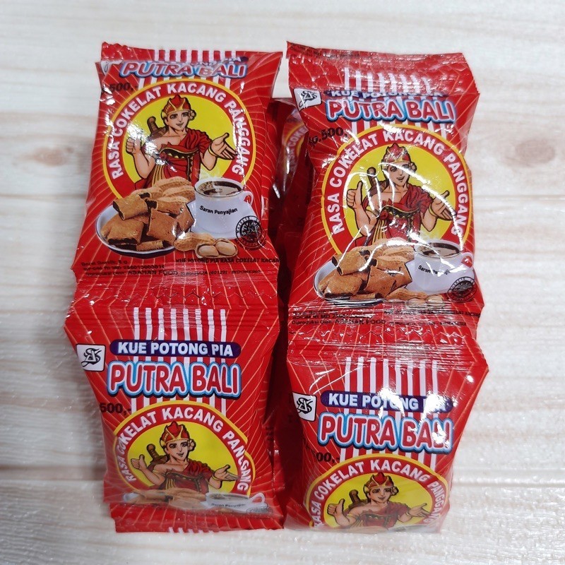 Jual Kue Putra Bali Kacang Snack Jadul 1 renceng isi 10 | Shopee Indonesia