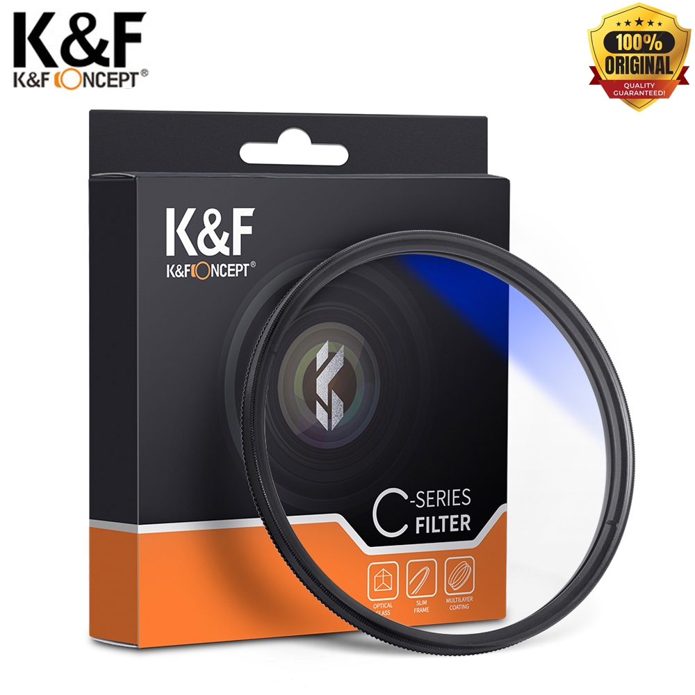 Jual K&F Concept Filter Lensa MC CPL Blue Coating KNF Multi Coated | Shopee Indonesia