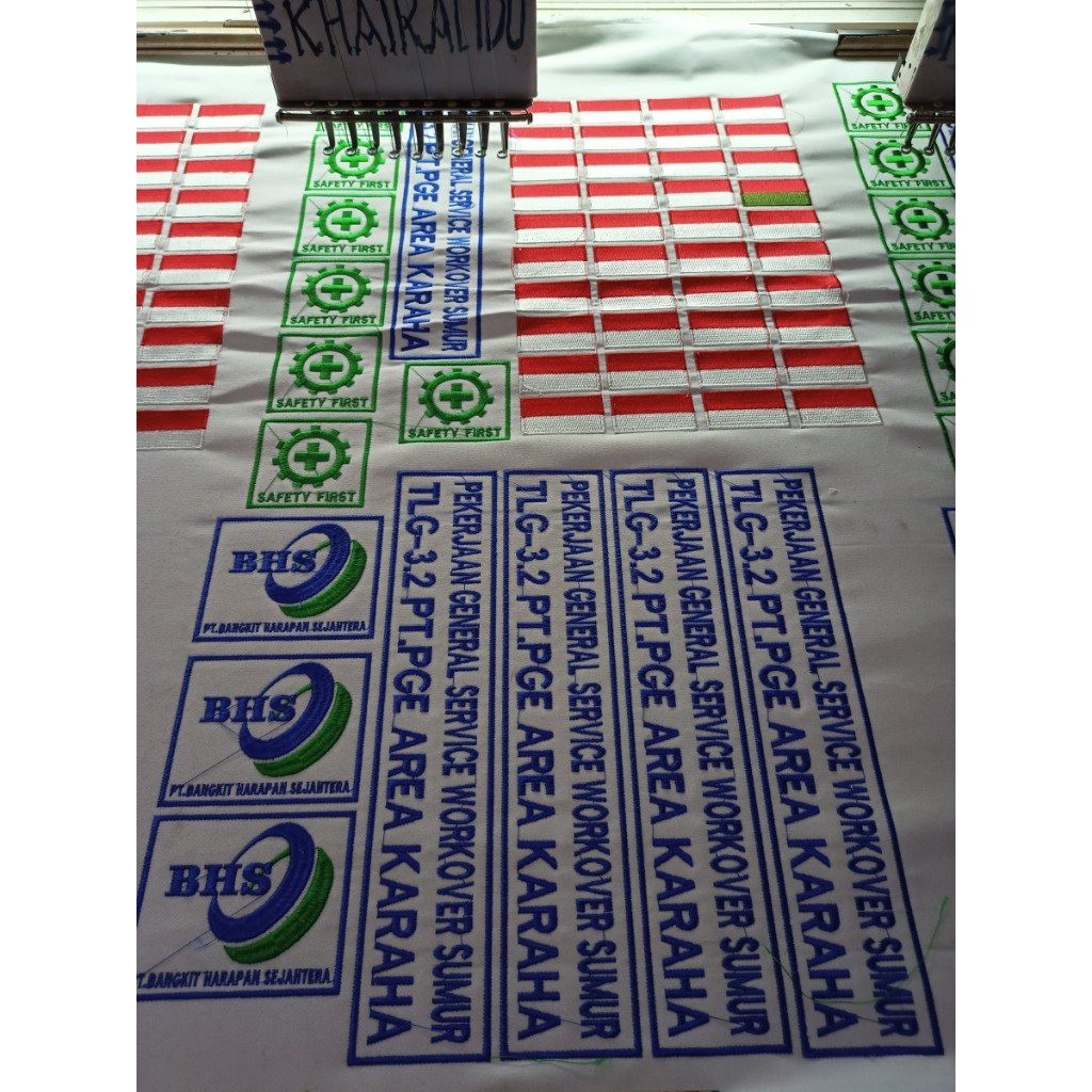 Jual Patch bordir emblem bordir SAFETY , BHS / custom | Shopee Indonesia
