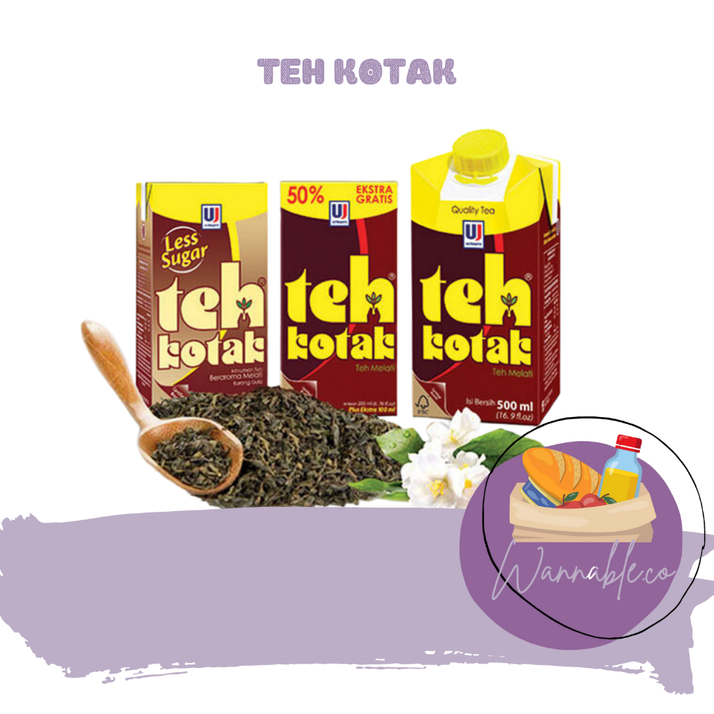 Jual TEH KOTAK ORIGINAL LESS SUGAR MINUMAN KEMASAN KOTAK | Shopee Indonesia