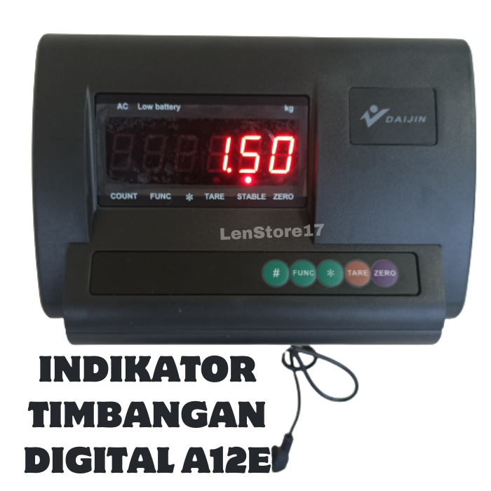 Jual Indikator Timbangan/Kepala Timbangan Digital A12E | Shopee Indonesia