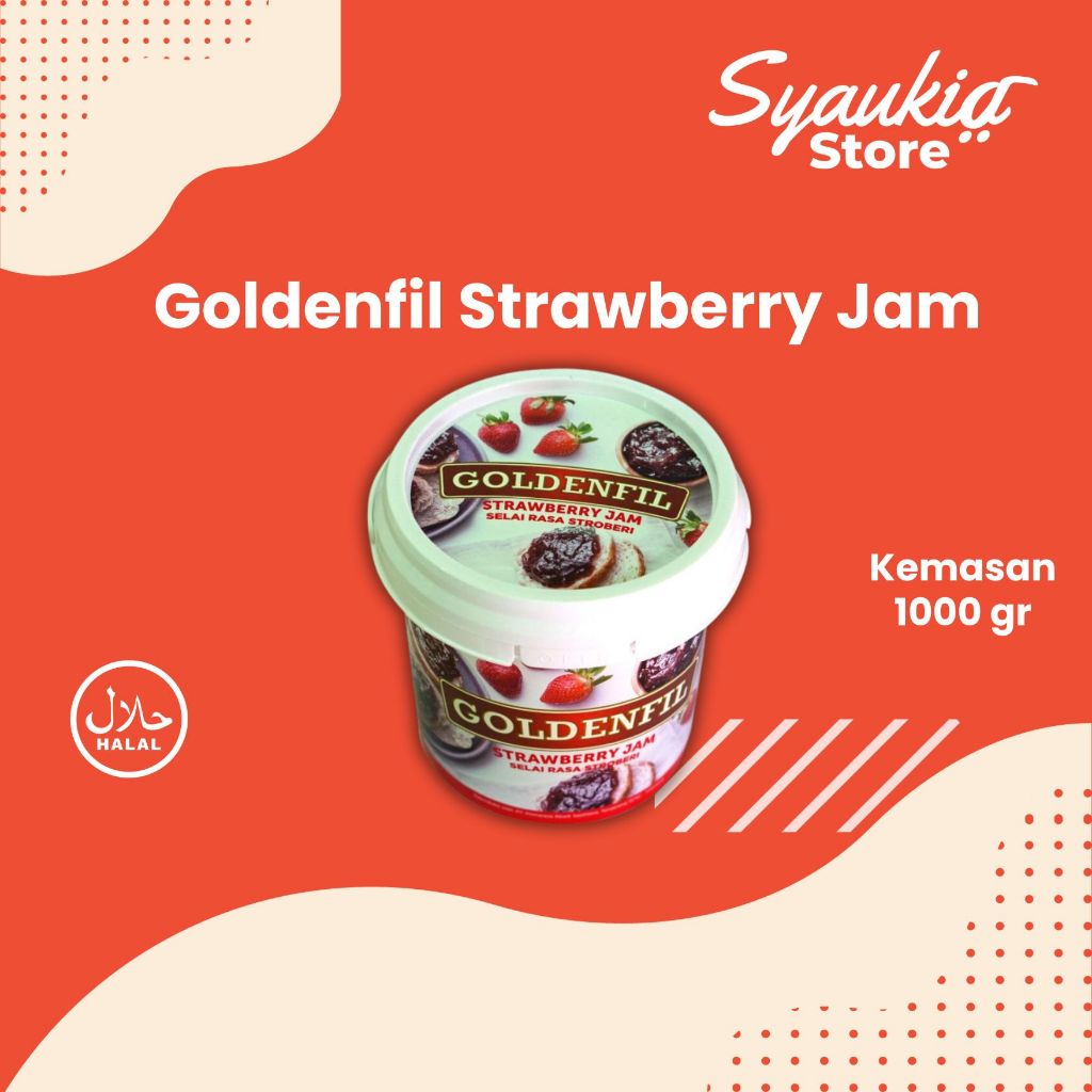 Jual GOLDENFIL 1 KG Goldenfil Strawberry Jam 1kg / Selai Rasa ...