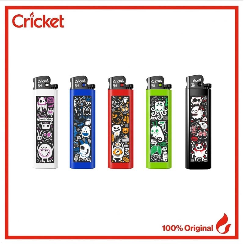 Jual Korek Api Cricket Alien Gas Lighter Limited Edition | Shopee Indonesia