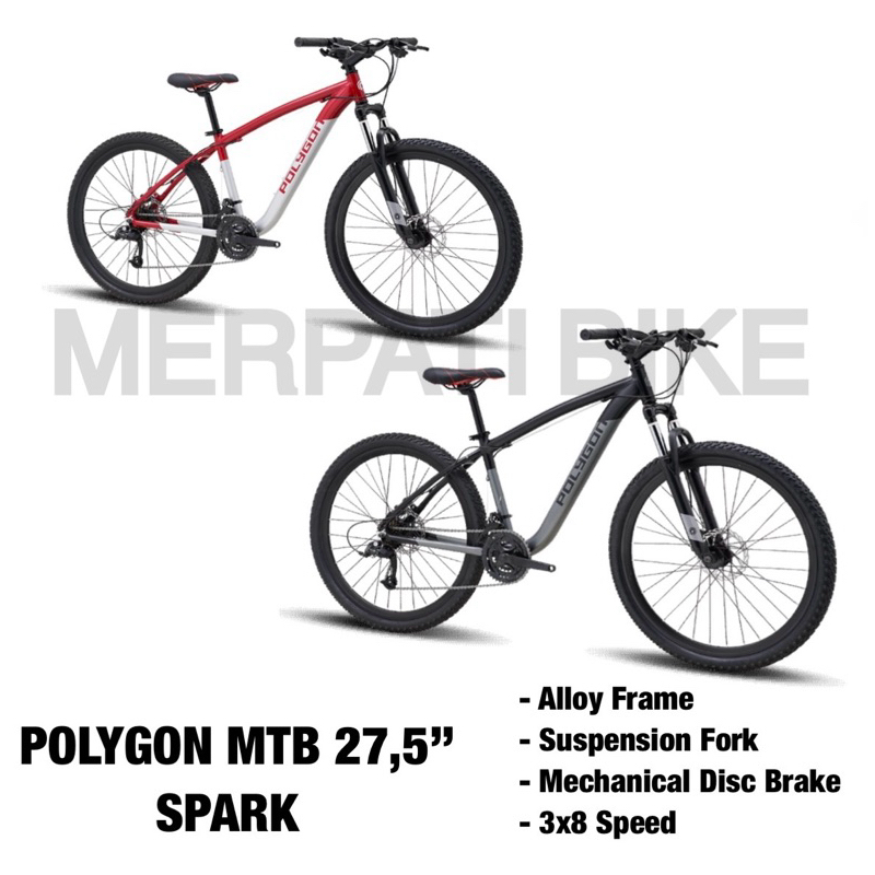 Jual Sepeda Gunung MTB Polygon Spark | Shopee Indonesia