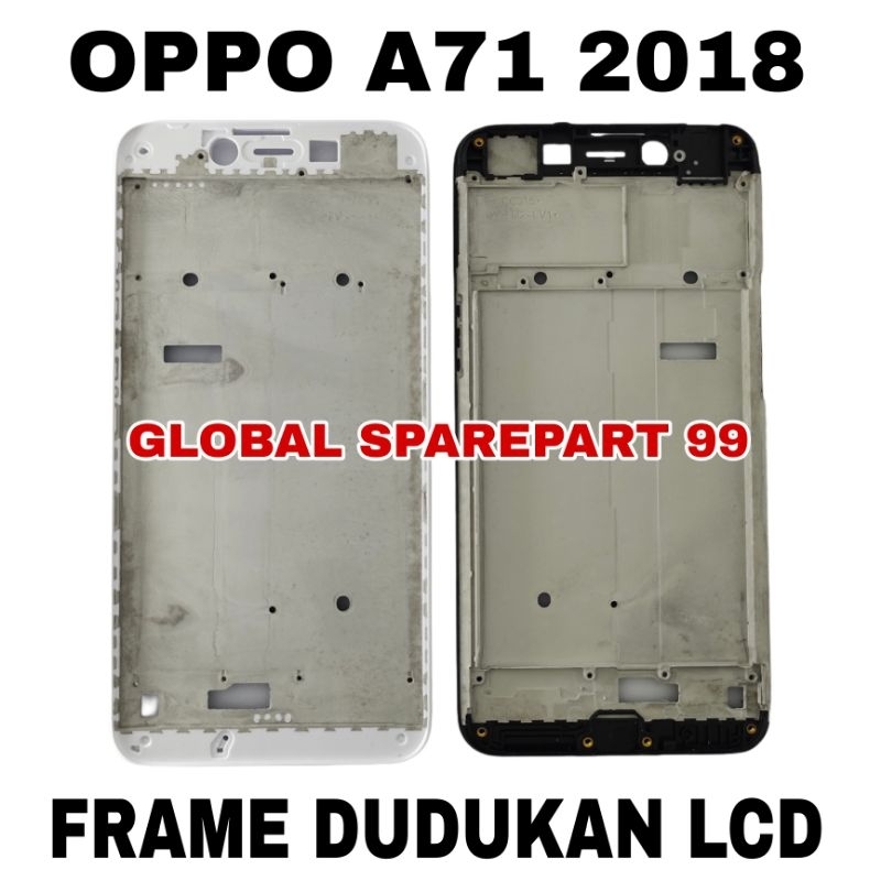 Jual FRAME / BEZEL / TULANG TENGAH TATAKAN LCD OPPO A71 2018 - CPH1801 ...