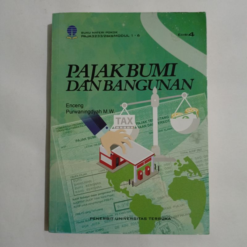 Jual Buku Pajak Bumi dan Bangunan - Enceng & Purwaningdyah M. W - Universitas Terbuka | Shopee ...