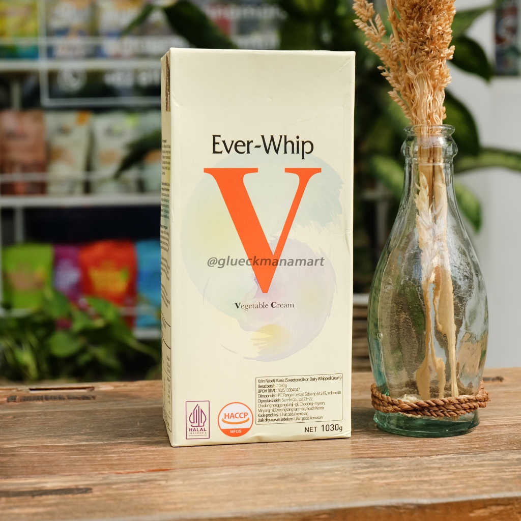 Jual Ever Whip V Sweetened Whipping Cream 1.030gr | Shopee Indonesia