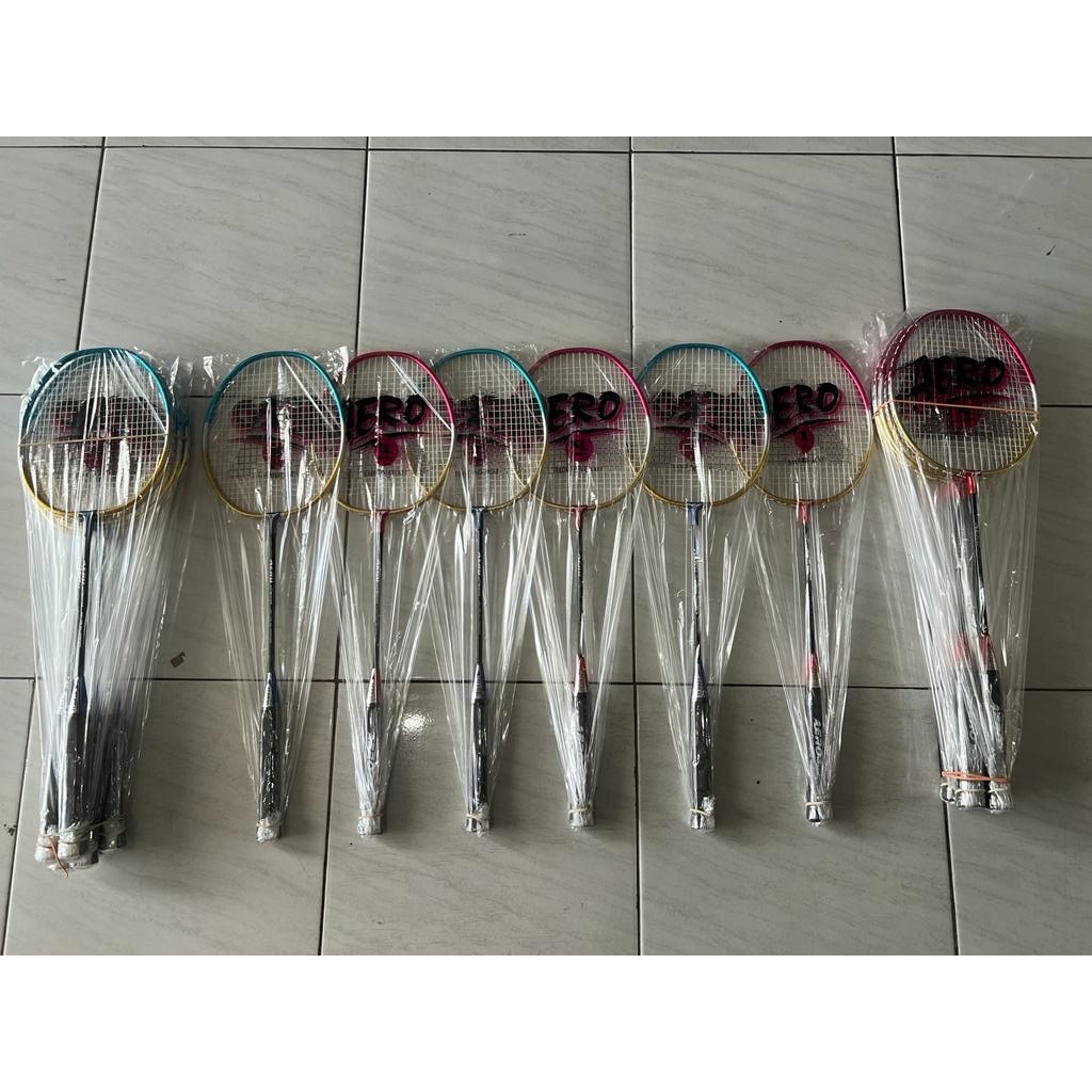 Jual Raket Murah/ Raket AERO/ Raket Badminton Mainan Merek AERO ...