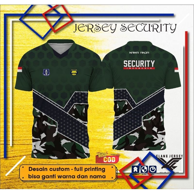 Jual JERSEY SECURITY/SATPAM CUSTOM | Shopee Indonesia