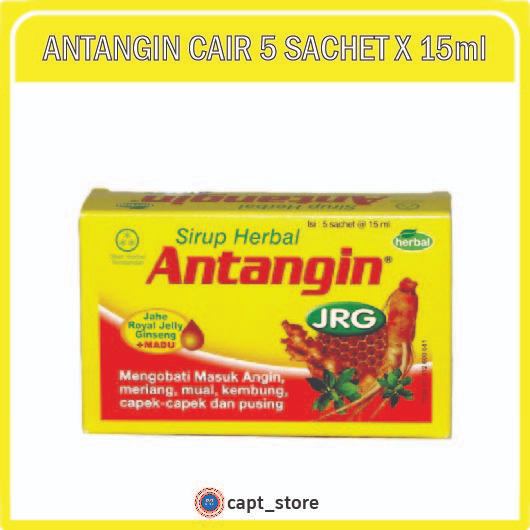 Jual Antangin JRG Cair Dus 15 ml x 5 Sachet | Shopee Indonesia
