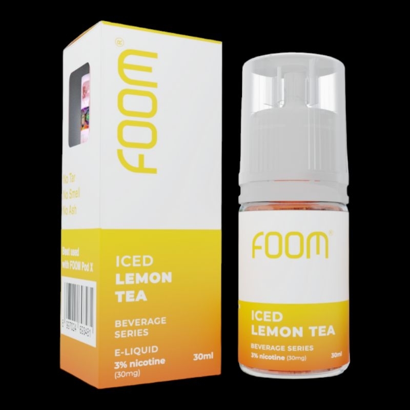 Jual Foom ICED LEMON TEA Salt Nic 30ML by Foom Lab Global | Shopee ...