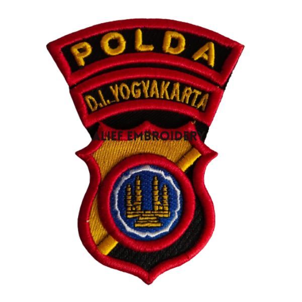 Jual LOGO Polda D.I YOGYAKARTA Timbul / BORDIR 3D | Shopee Indonesia