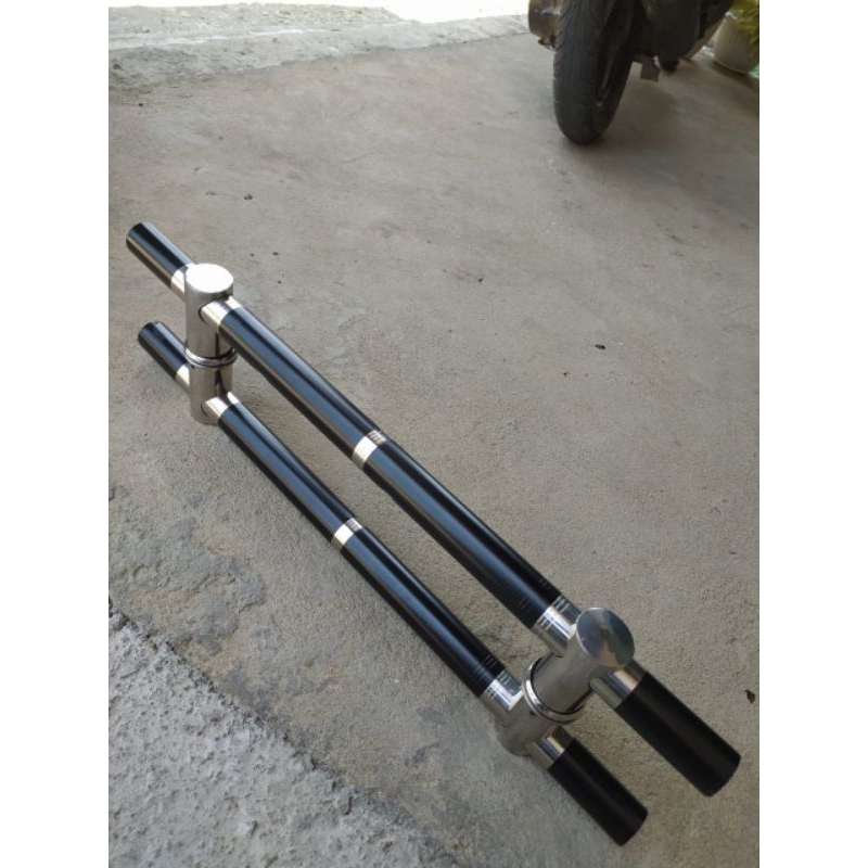 Jual handle pintu rumah baut tembus//gagang pintu motif spb baut tanam ...