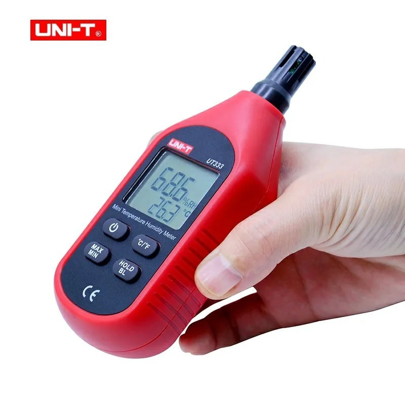 Jual UNI-T UT333 Alat Ukur Kelembaban Suhu Hygrometer Thermometer ...